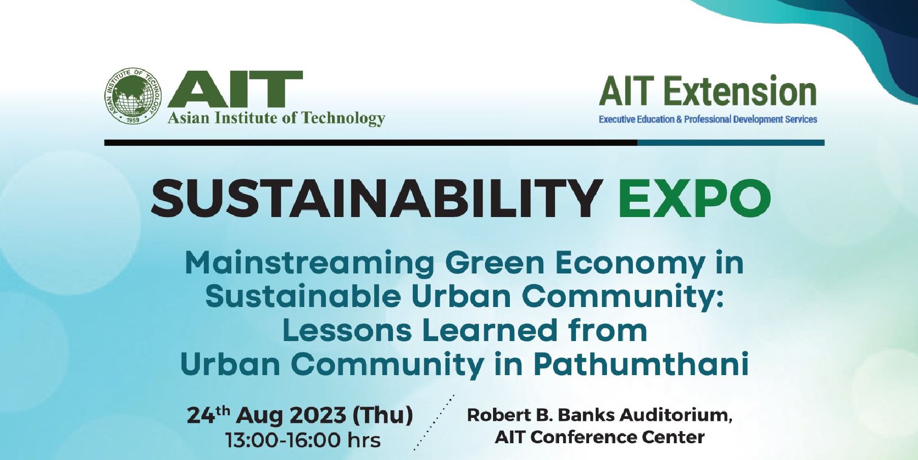 AITE Workshop – AIT SUSTAINABILITY EXPO 2023